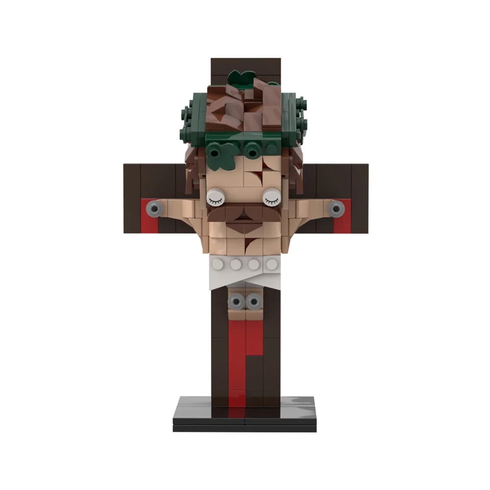 DJKDJL Crucifixion of Jesus Figures Building Blocks, 231 PCS Creative ...
