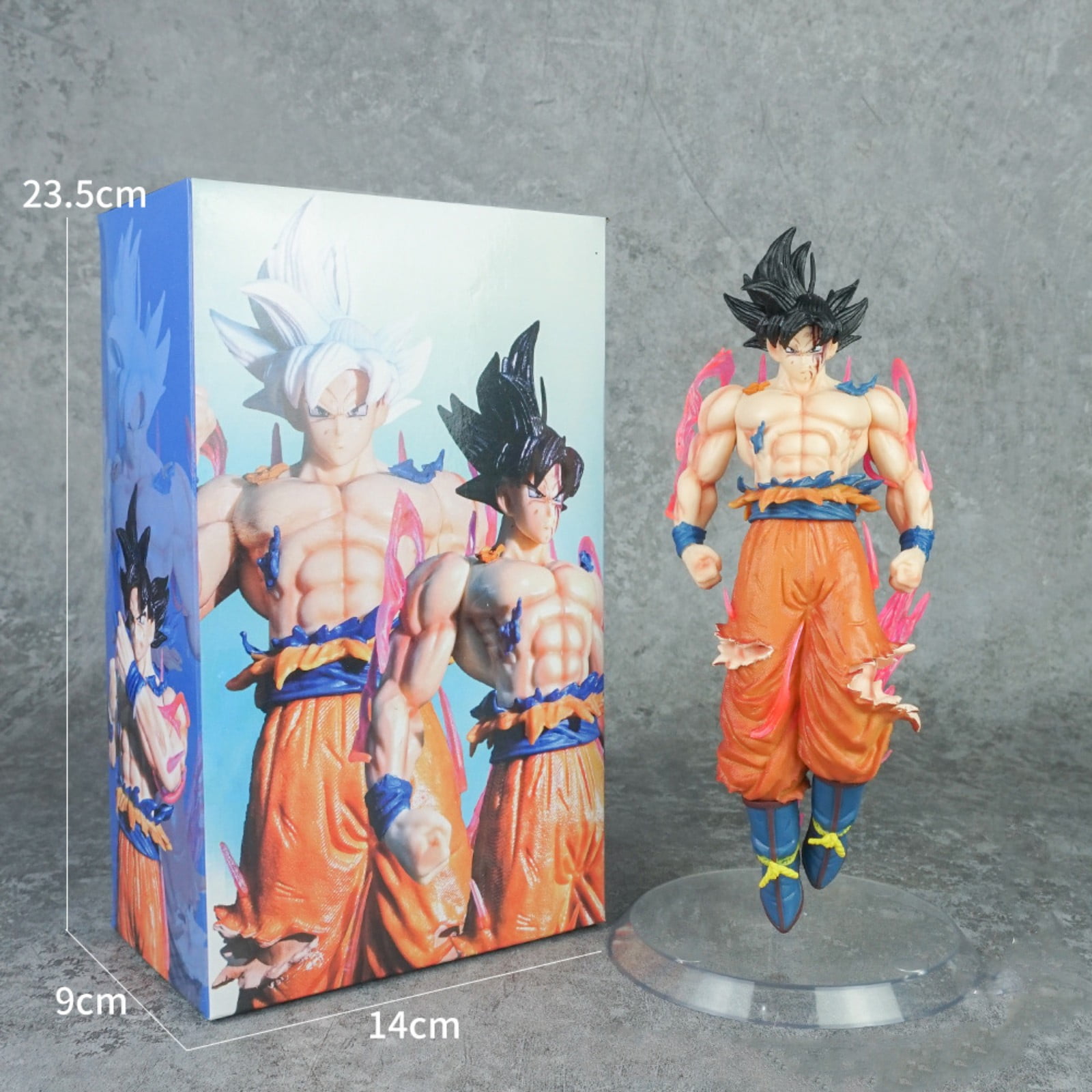 DJKDJL DRAGON BALL Figure Son Goku Gas Diffusion Action Figures Toy ...
