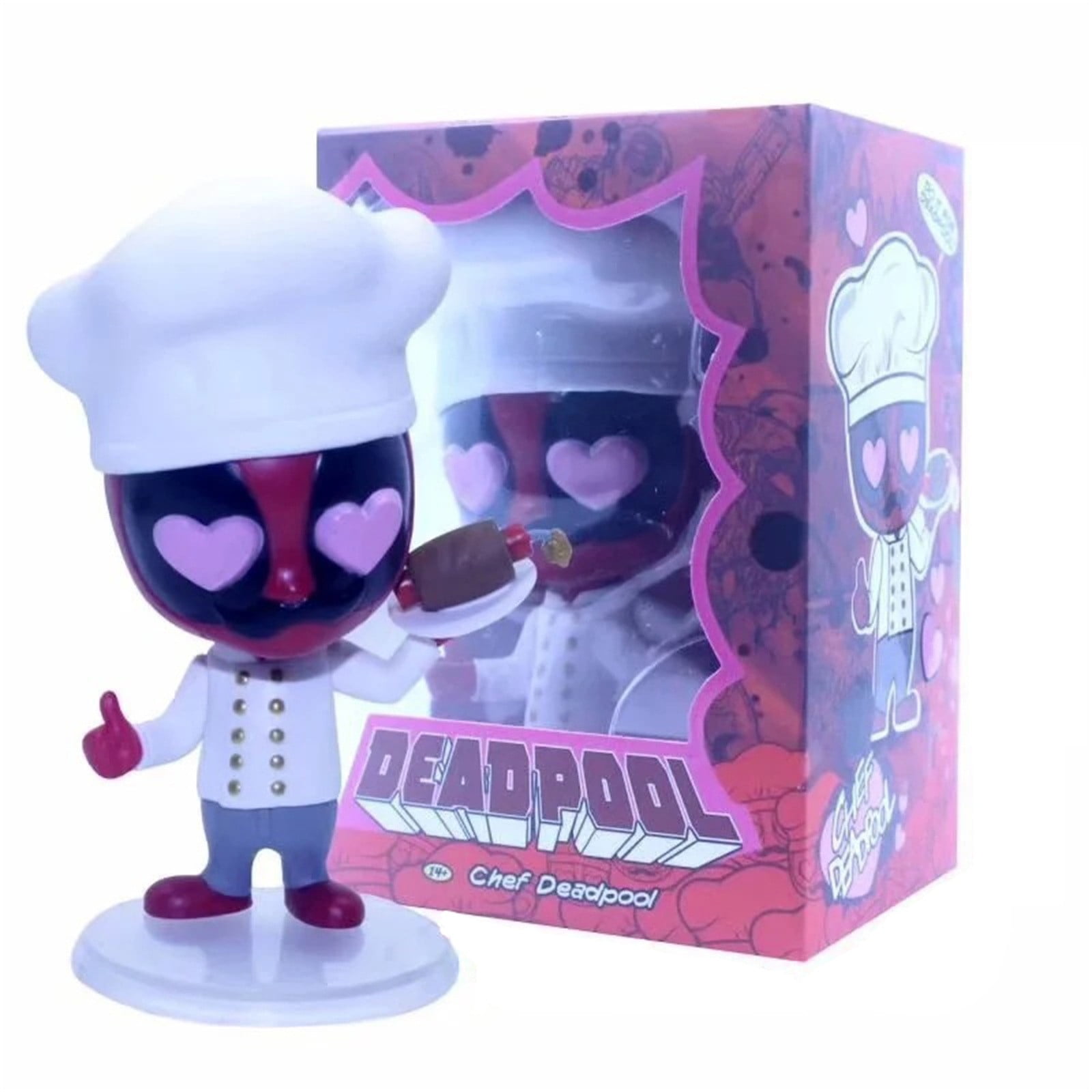 DJKDJL Deadpool and Wolverine Action Figures 3.9 In Chibi Deadpool ...
