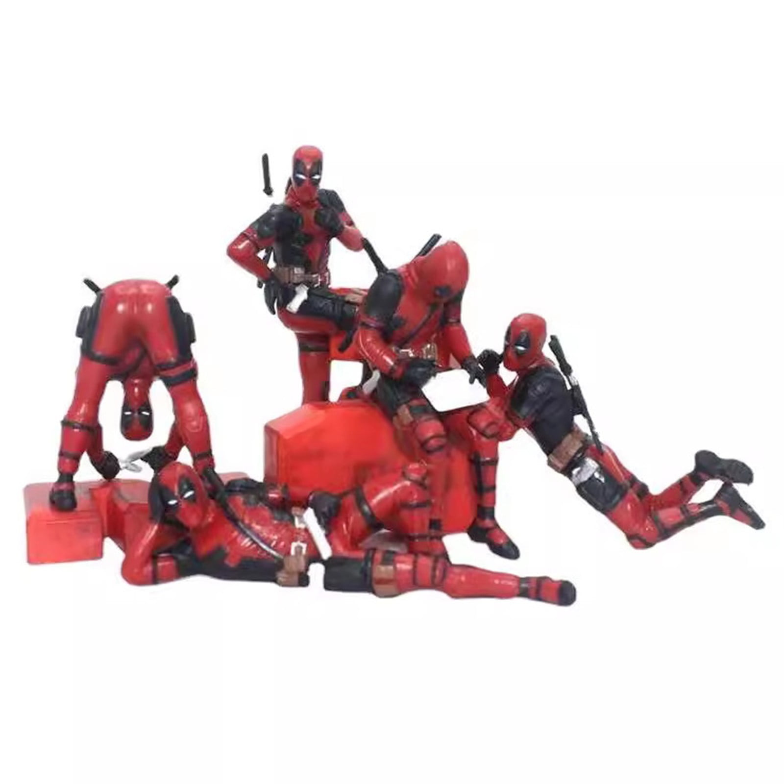 DJKDJL 3.9 In Naughty Deadpool Action Figures Deadpool and Wolverine ...