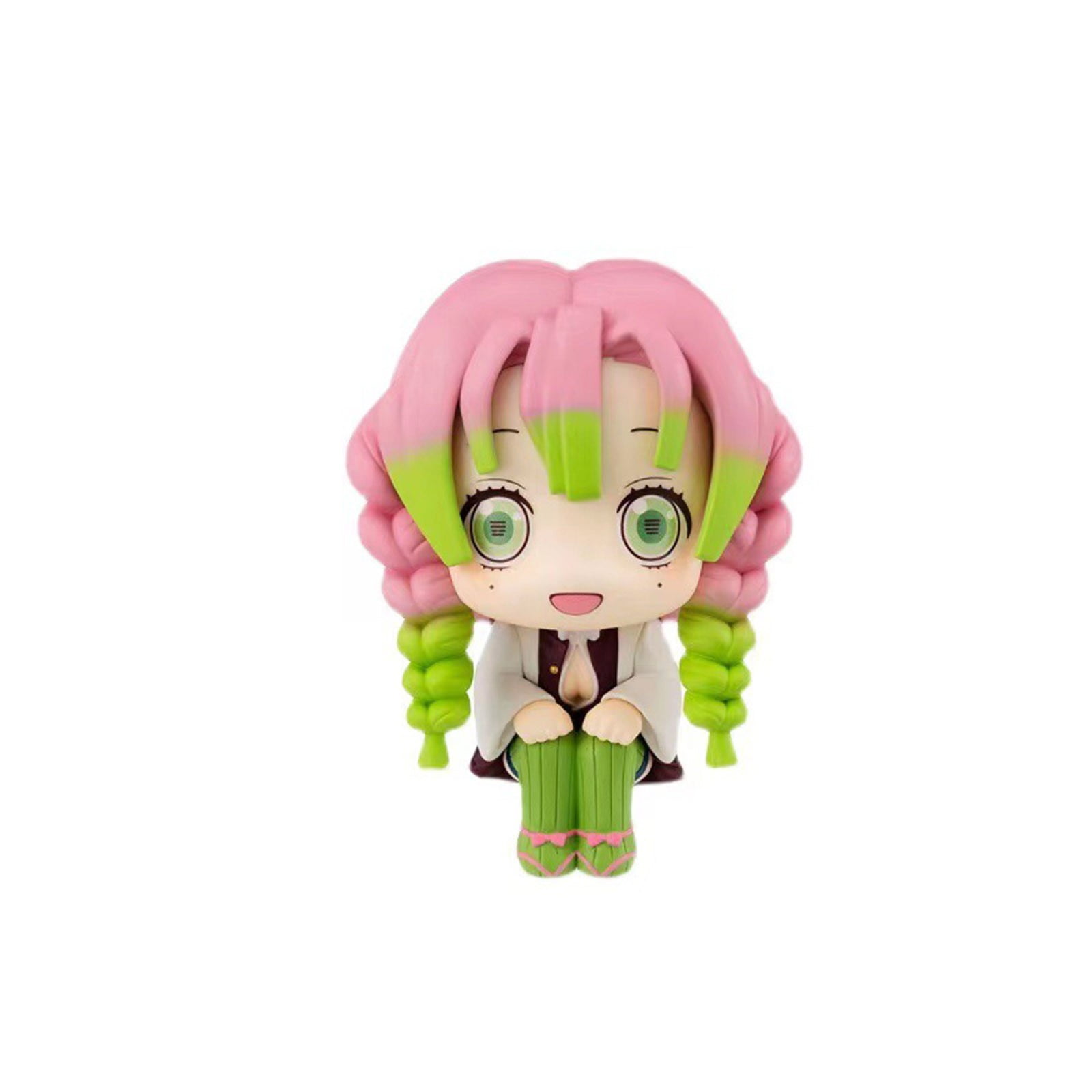 DJKDJL Demon Slayer Figure Toy Kanroji Mitsuri Mini Sitting Pose Action ...