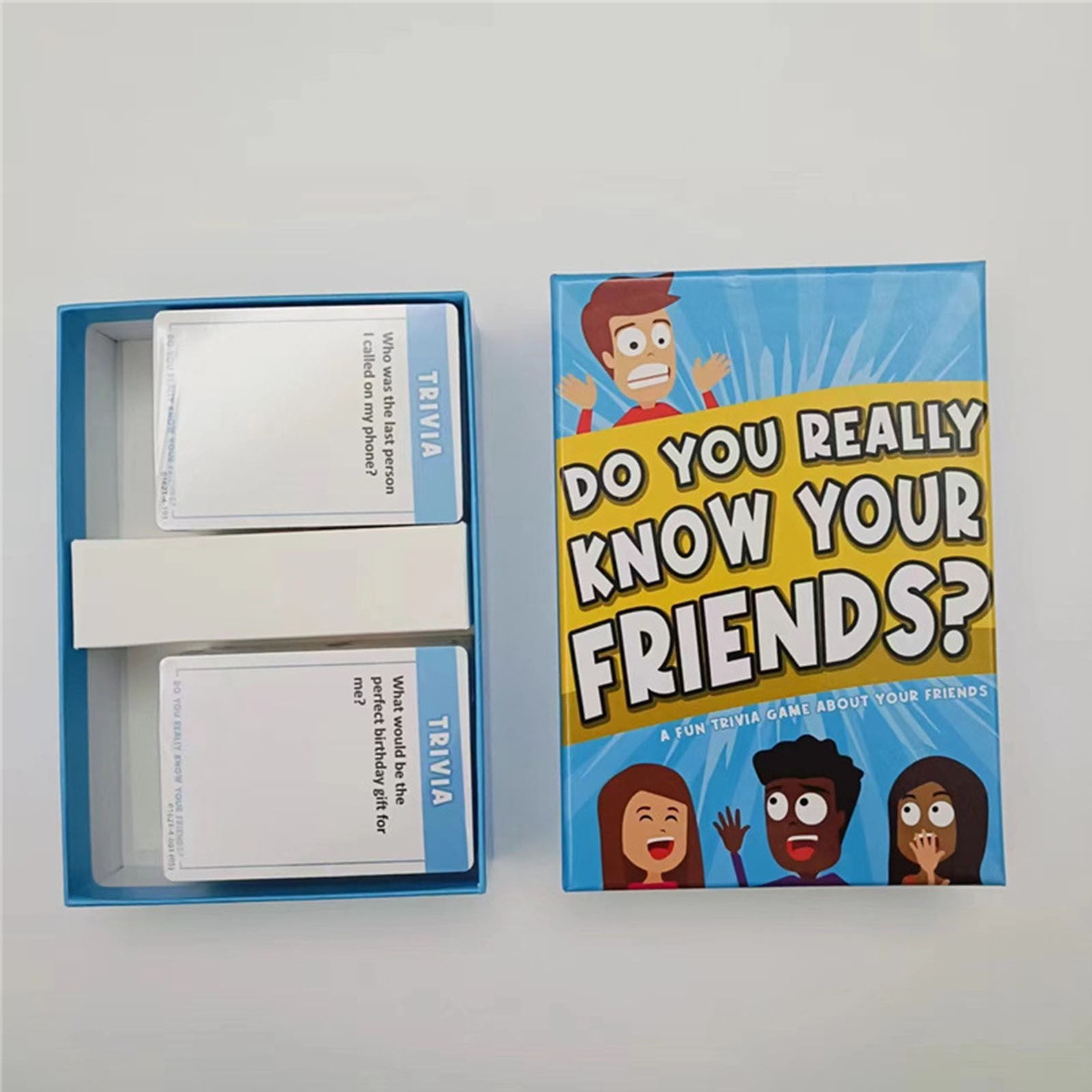 DJKDJL Do You Really Know Your Friends Board Games for Age 15+, Fun ...
