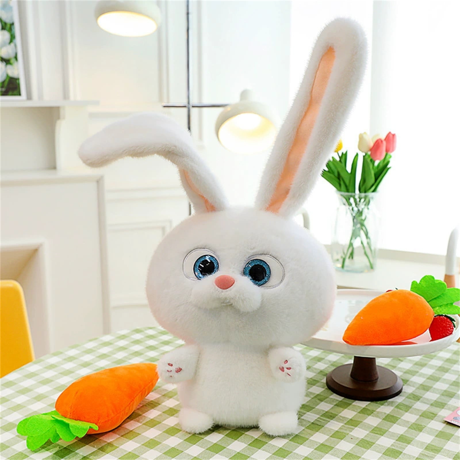 DJKDJL Easter Bunny Plush Roly-poly Rabbits Toy, Cute Easter Bunny ...