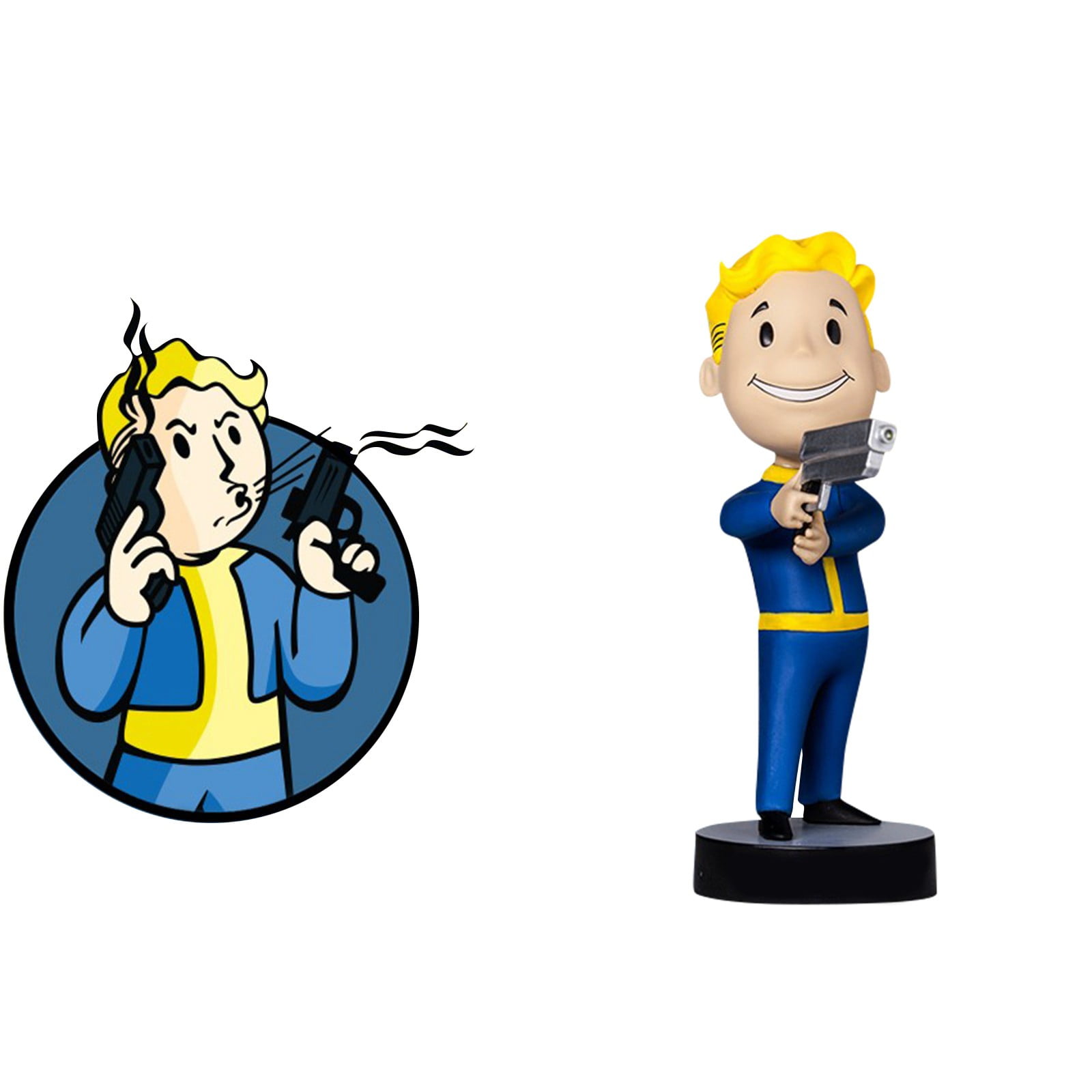 DJKDJL Fallout Vault Boy Bobblehead Collectibles - 6" Fallout ...