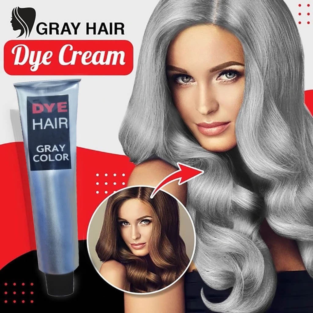 DJKDJL Fashionable Gray Hair Spray Color Sophisticated DIY Gray Hair ...