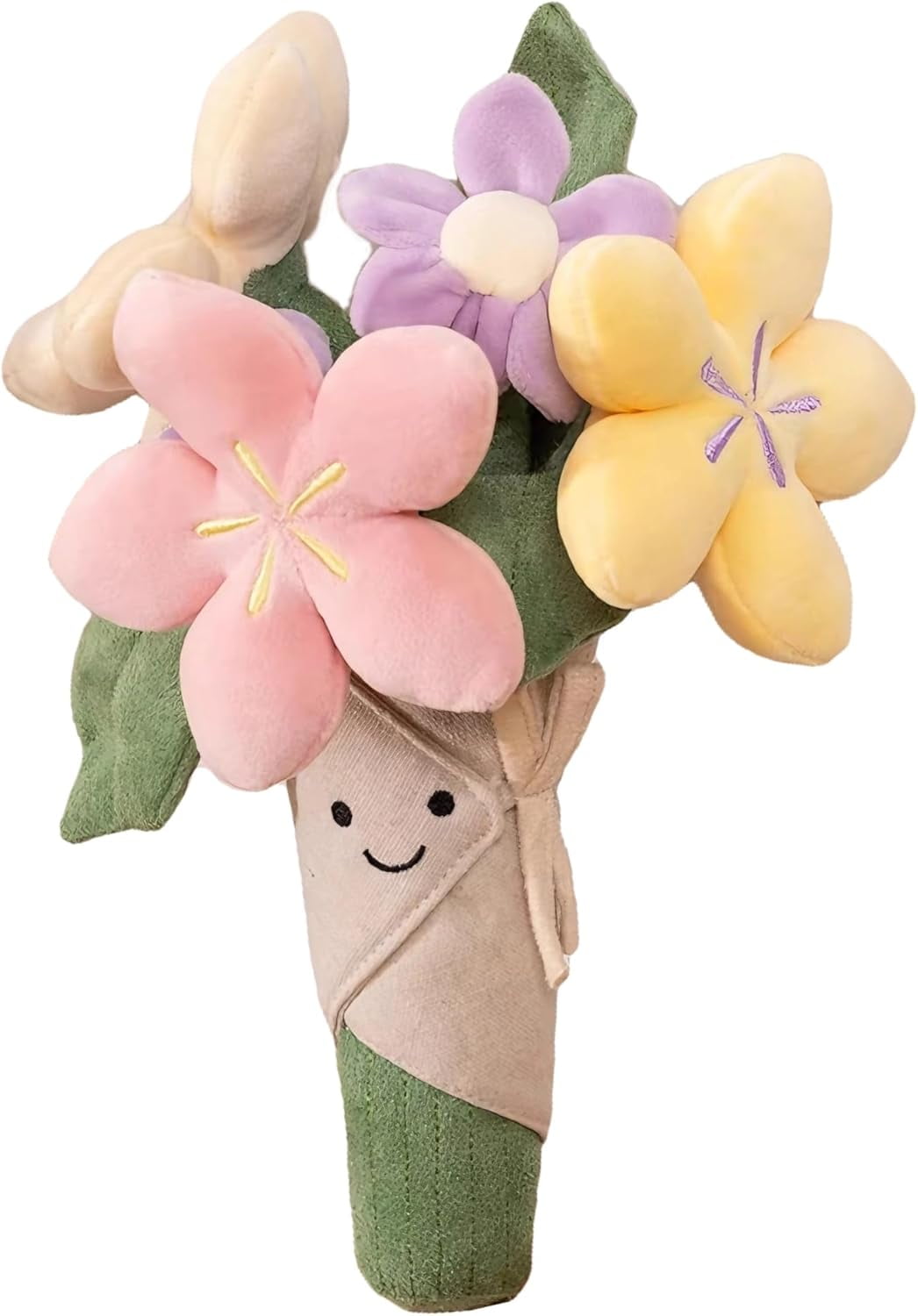 DJKDJL Flower Plush, Cute Flower Plush Doll Stuffed Animals Plant ...