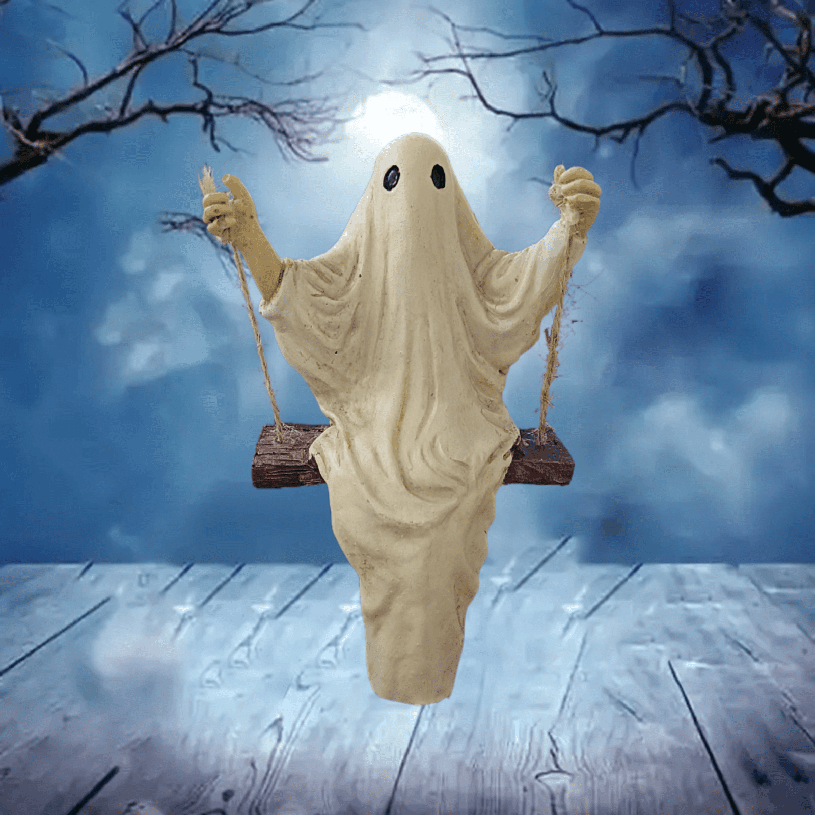 DJKDJL Ghost Resin Statue Ornaments High-Quality Garden Ghost Statue ...