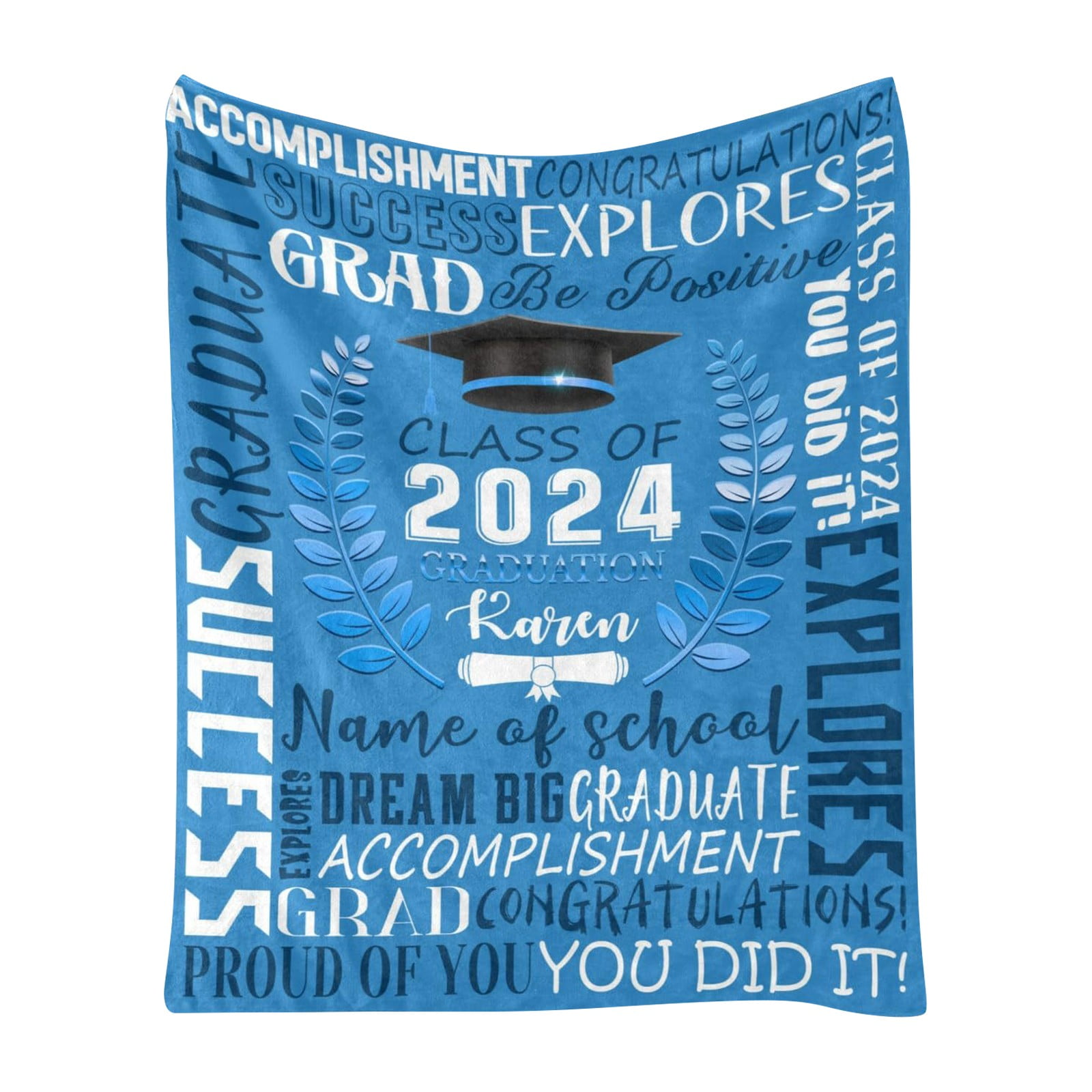 DJKDJL Graduation Decorations Class of 2024 - 2024 Graduation Themed ...