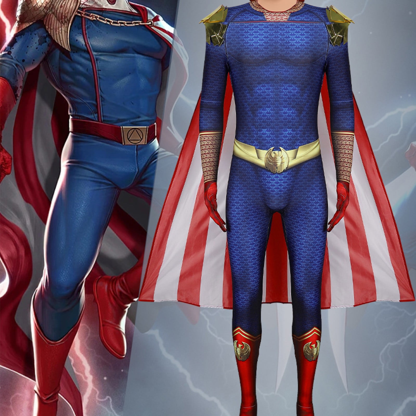 DJKDJL Halloween Costumes The Boys Costume Eye-catching (S~4XL) The ...