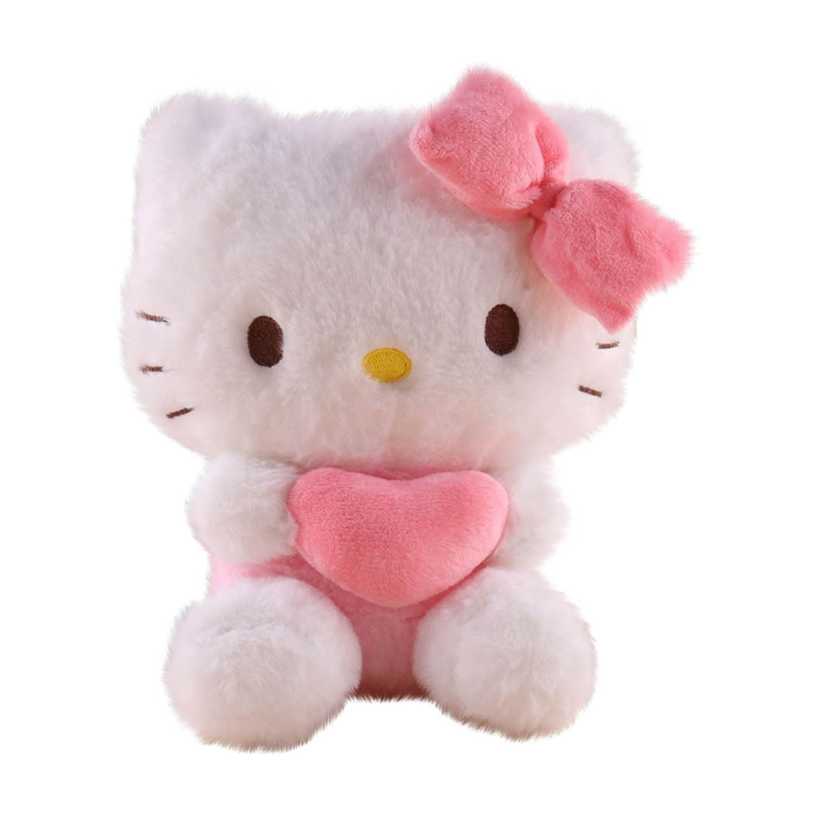 DJKDJL Hello Kitty Sweat Plush Pink Love Heart Toy, Endearing Hello ...