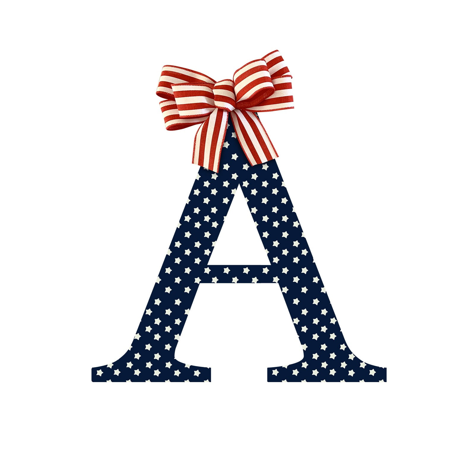 DJKDJL Independence Day Keepsake - 4th July Themed 26-Letter Wooden ...