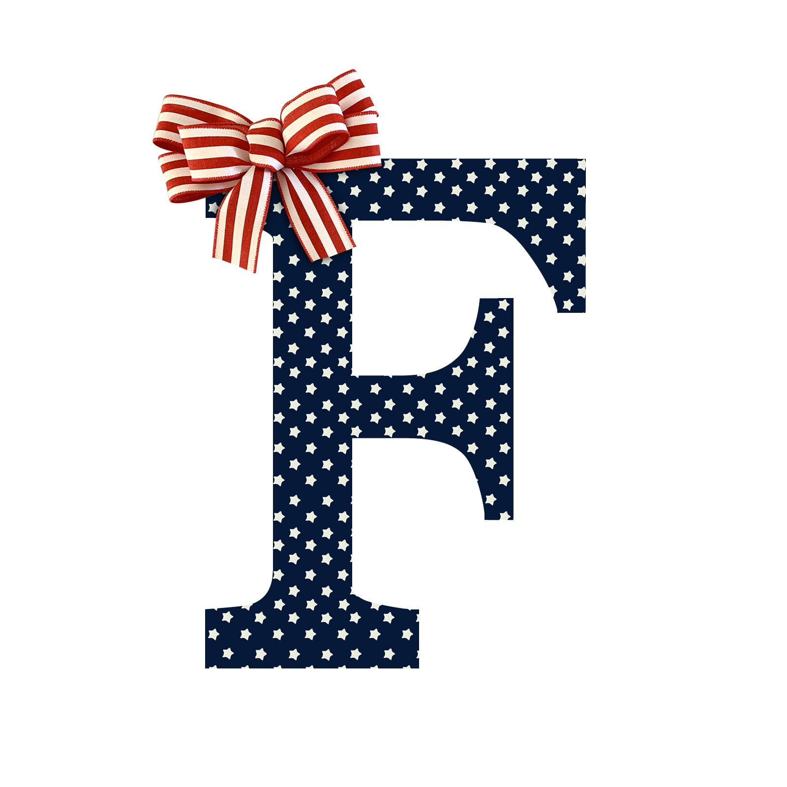 DJKDJL Independence Day Keepsake - 4th July Themed 26-Letter Wooden ...