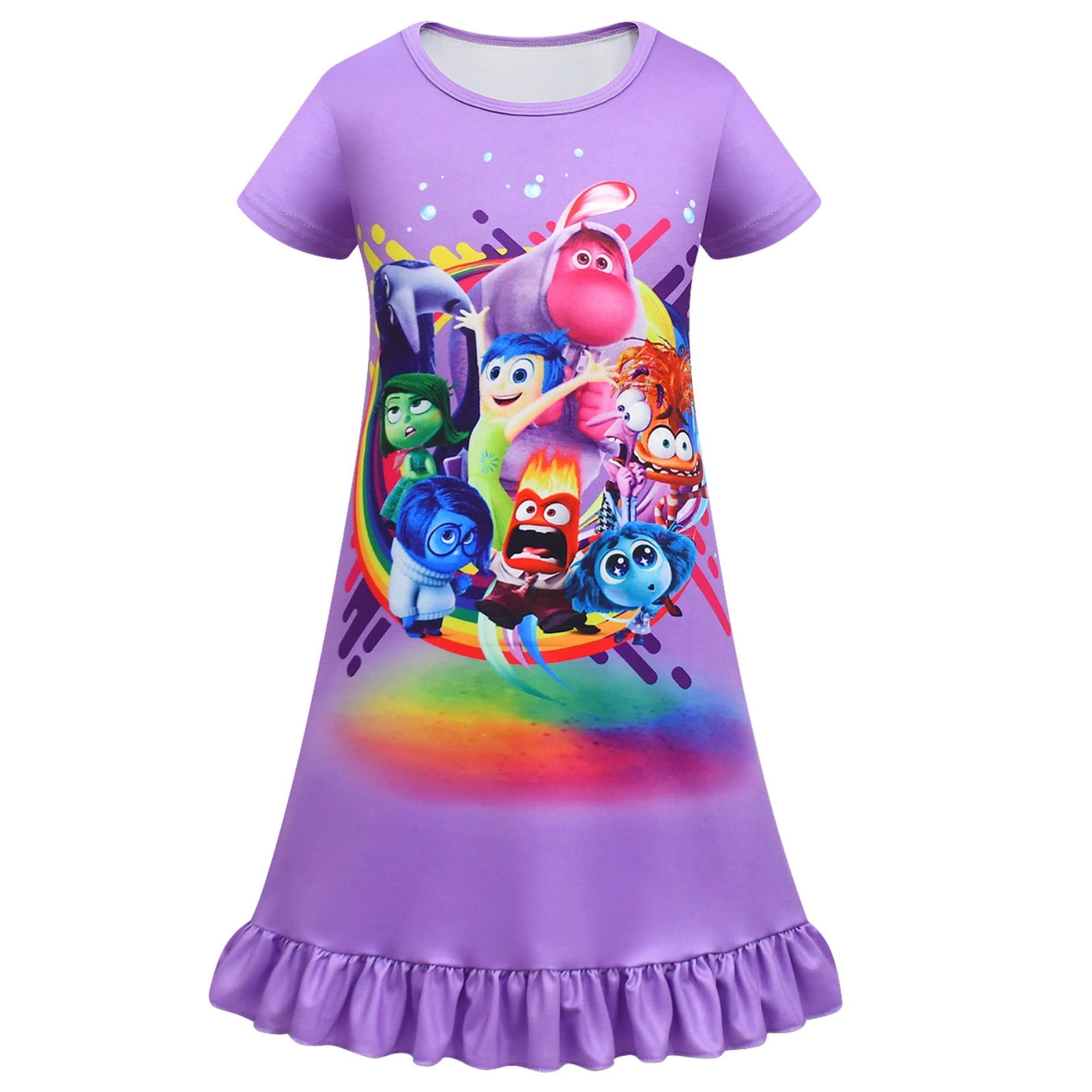 DJKDJL Inside Out 2 Cosplay Costume Movie Character Causal Dress ...