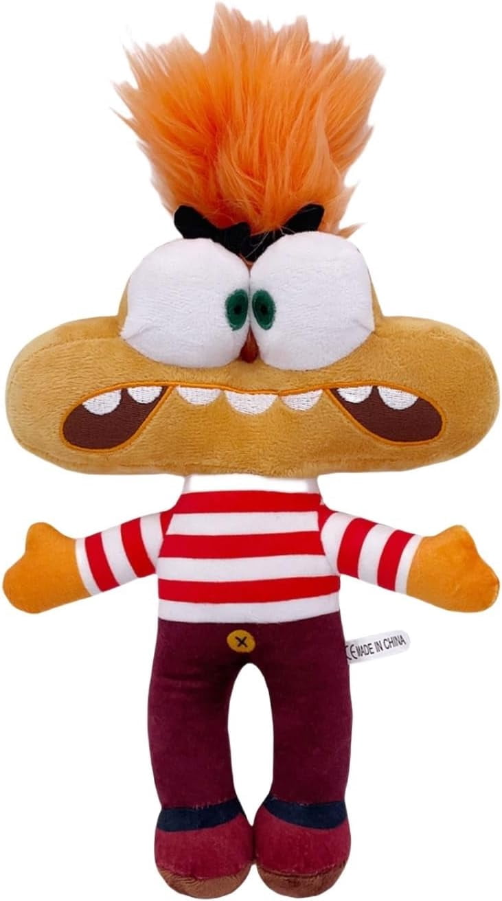 DJKDJL Inside Out 2 Plush, Envy Pillow Plush, Embarrassment Soft Doll ...