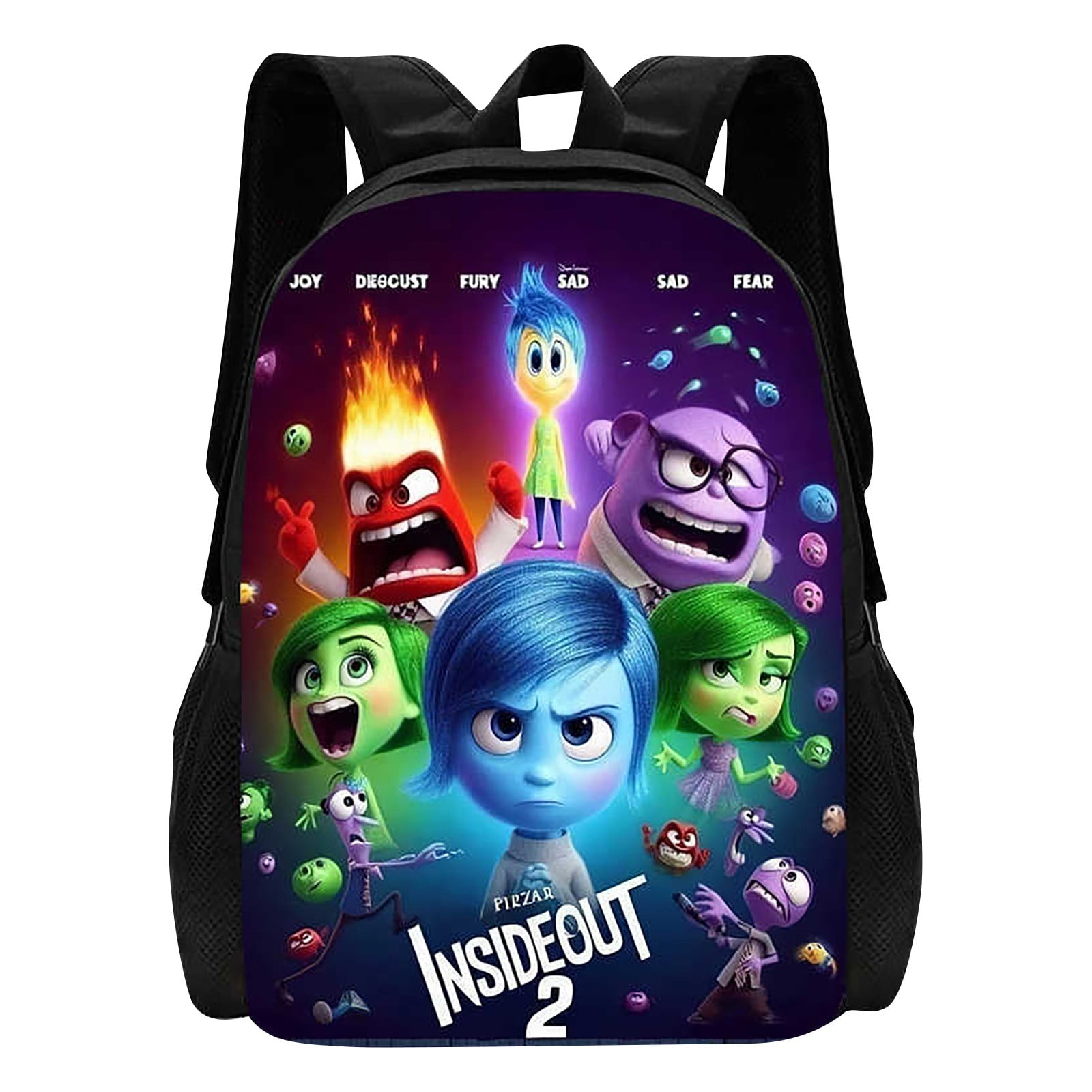 DJKDJL Inside Out 2 School Backpack (C) Backpack for School (18L) Back ...