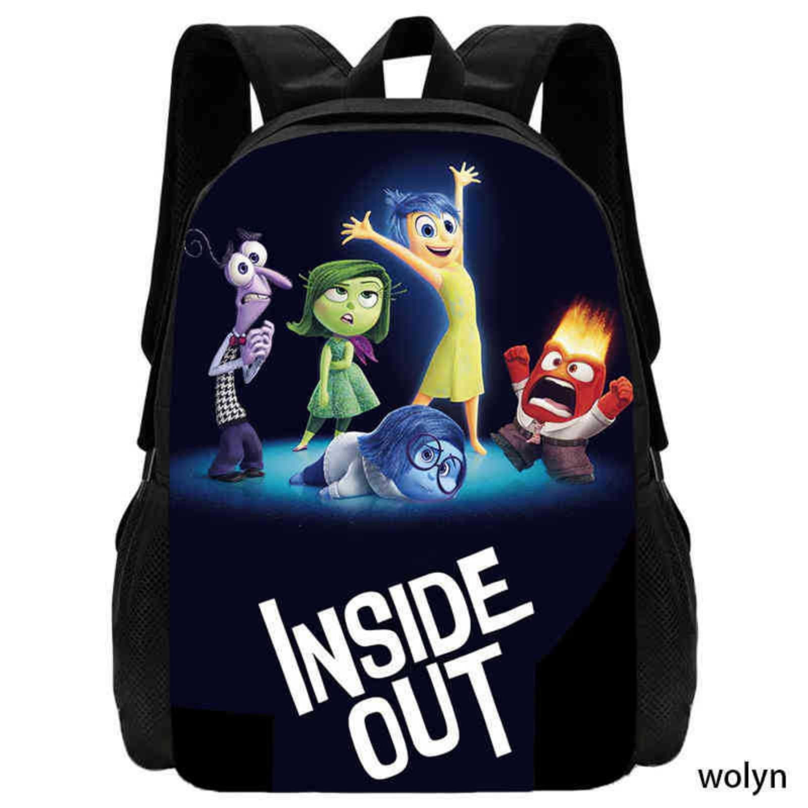DJKDJL Inside Out 2 School Backpack (H) Backpack for School (18L) Back ...