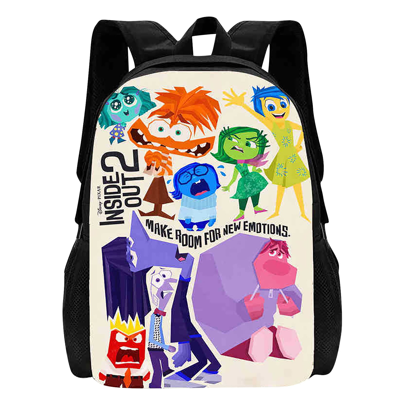 DJKDJL Inside Out 2 School Backpack (M) Backpack for School (18L) Back ...