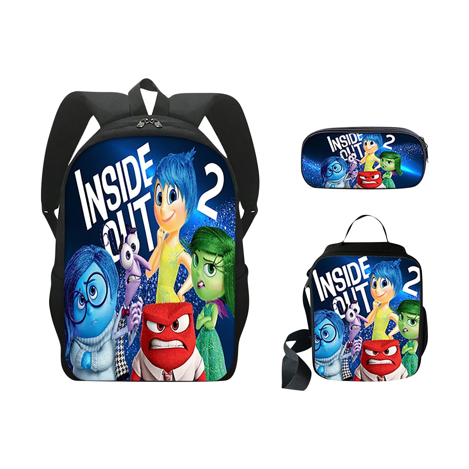 DJKDJL Inside Out 2 School Backpack Set of 3 (N) Backpack for School ...