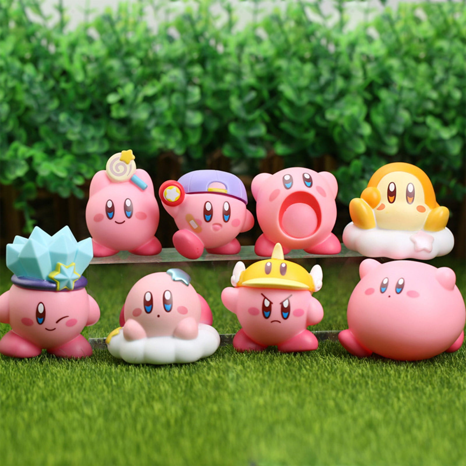 DJKDJL Kirby‌ Action Figures Cute Finger Puppet Figure Blind Pack ...