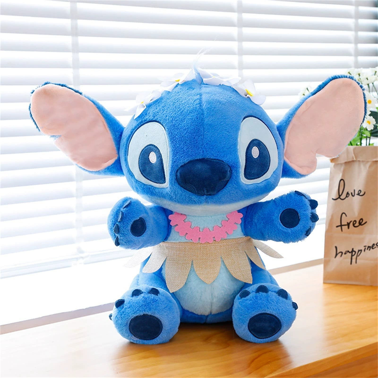 DJKDJL Lilo & Stitch 2 Plush Stitch Hawaiian Beach Attire Toy ...