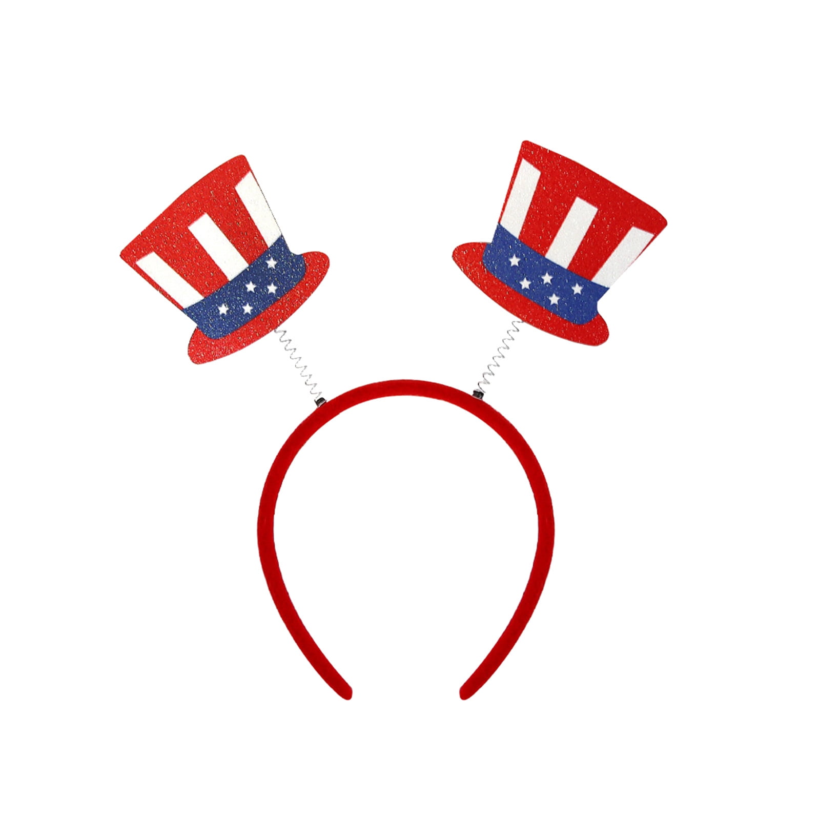 DJKDJL Patriotic Party Glitter Headbands for Independence Day ...