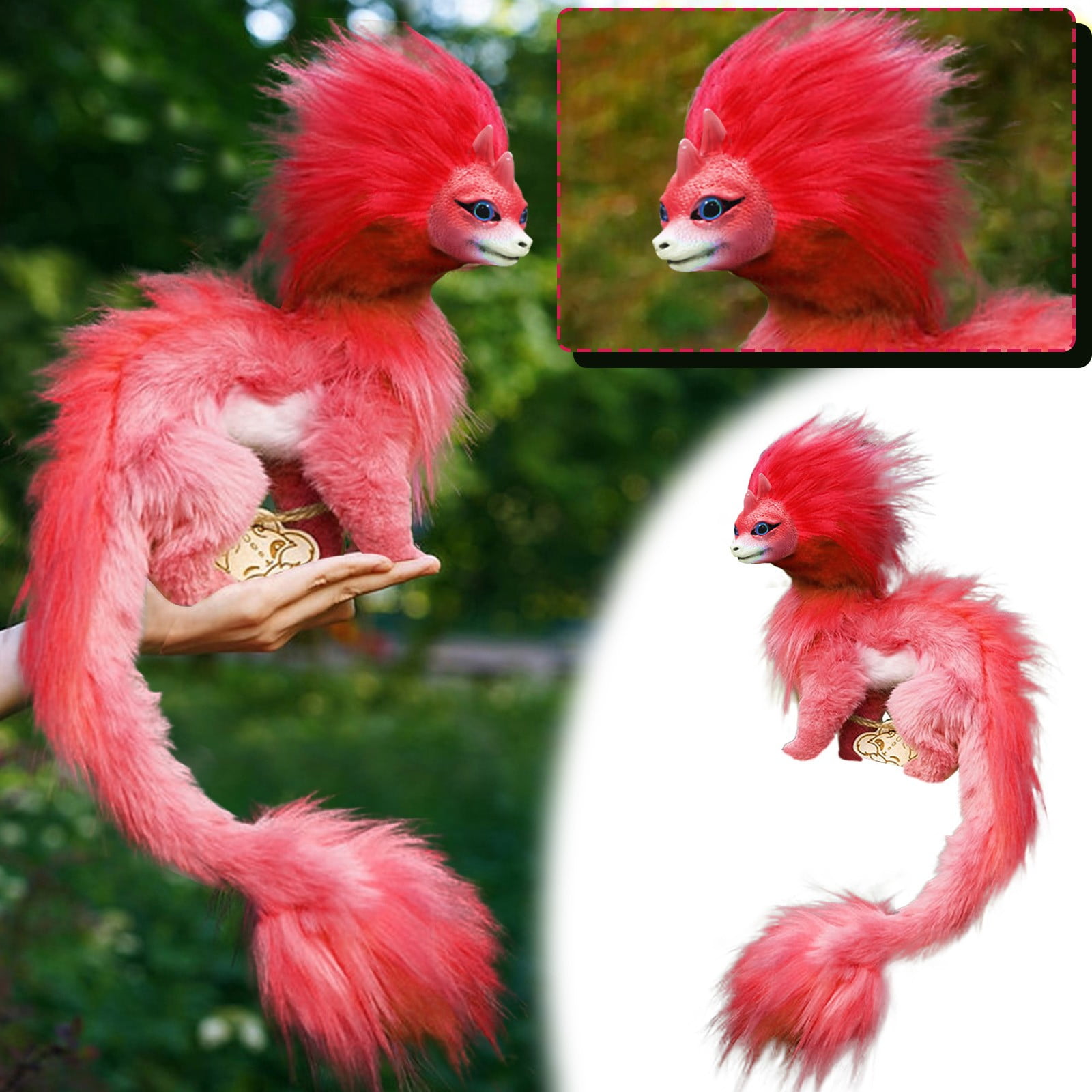 DJKDJL Raya and The Last Dragon Plushies Girls Toys for Ages 5-7 ...