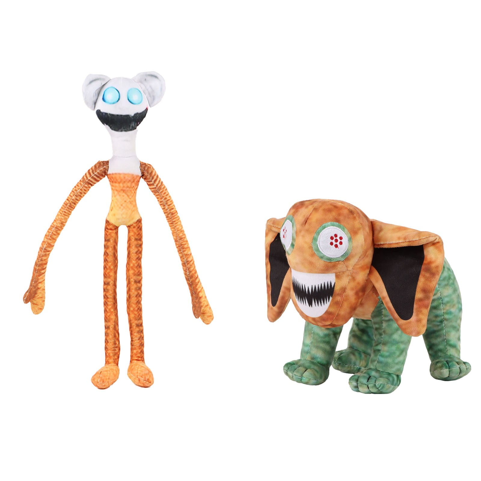 DJKDJL Set of 2 Zoonomaly Monster Bear/Elephant Plushies Special Color ...