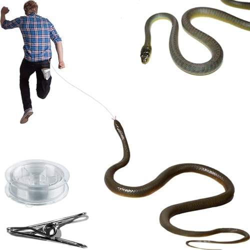 DJKDJL Snake Prank with String Clip - Clip On Snake Prank, DIY Golf ...