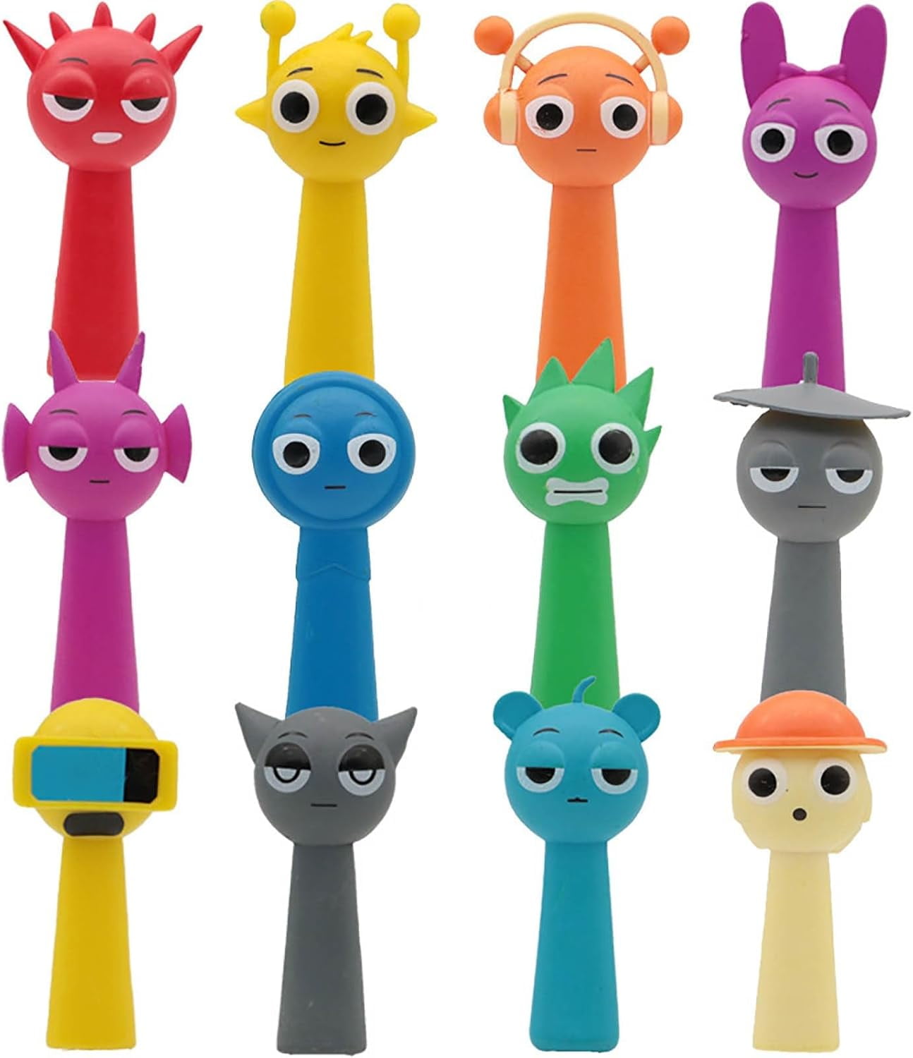 DJKDJL Sprunki Action Figures, Sprunky Toy Whole Set Figures Doll ...