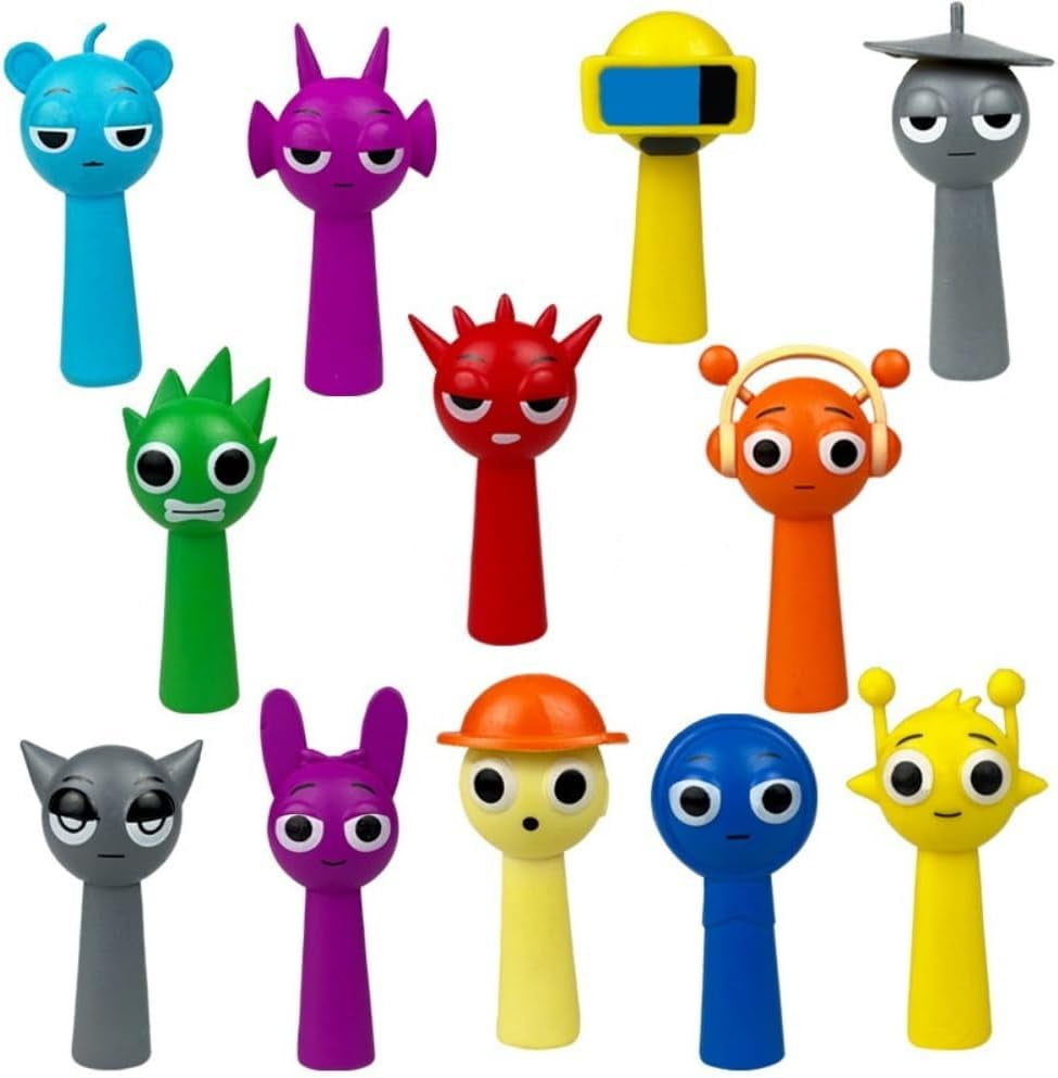 DJKDJL Sprunki Figures,The Sprunki Action Figure Toys for Fans, Sprunky ...