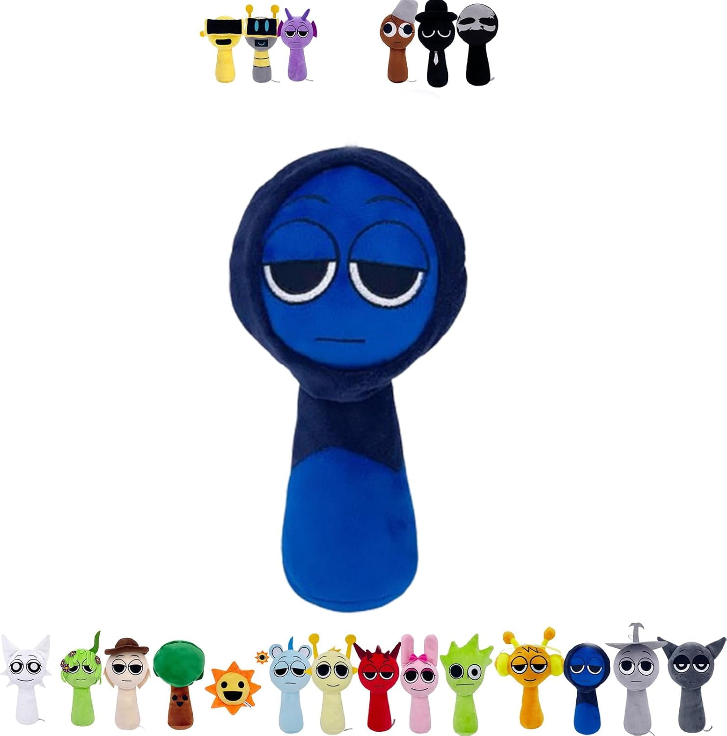 DJKDJL Sprunki Plush, 7.8" Jevin Plushies Toys, Soft Cute Sprunki Jevin ...