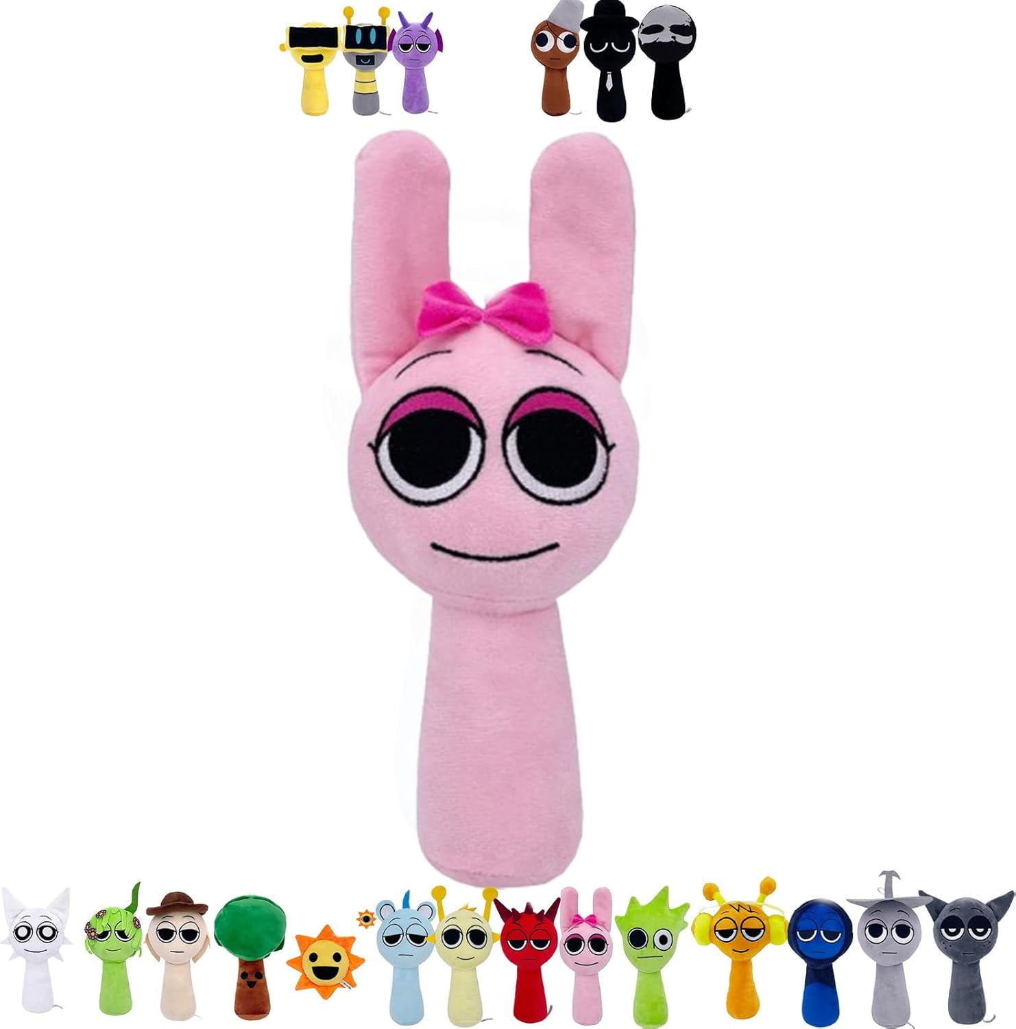 Customer reviews for DJKDJL Sprunki Plush, 7.8" Pinki Plushies Toys ...