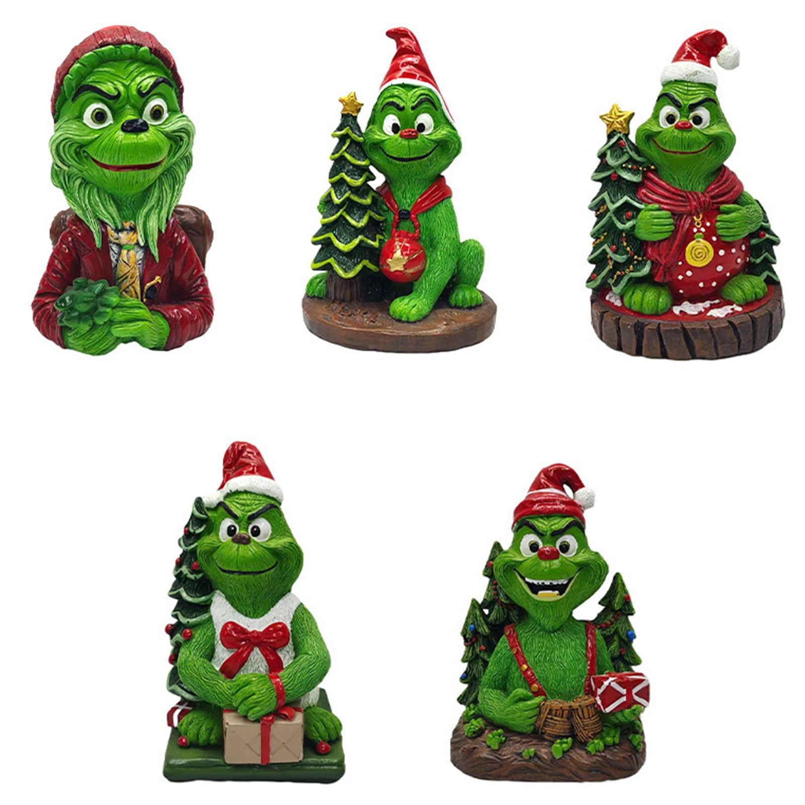 DJKDJL The Grinch Action Figures 5.1 In Intriguing Desktop Decor ...