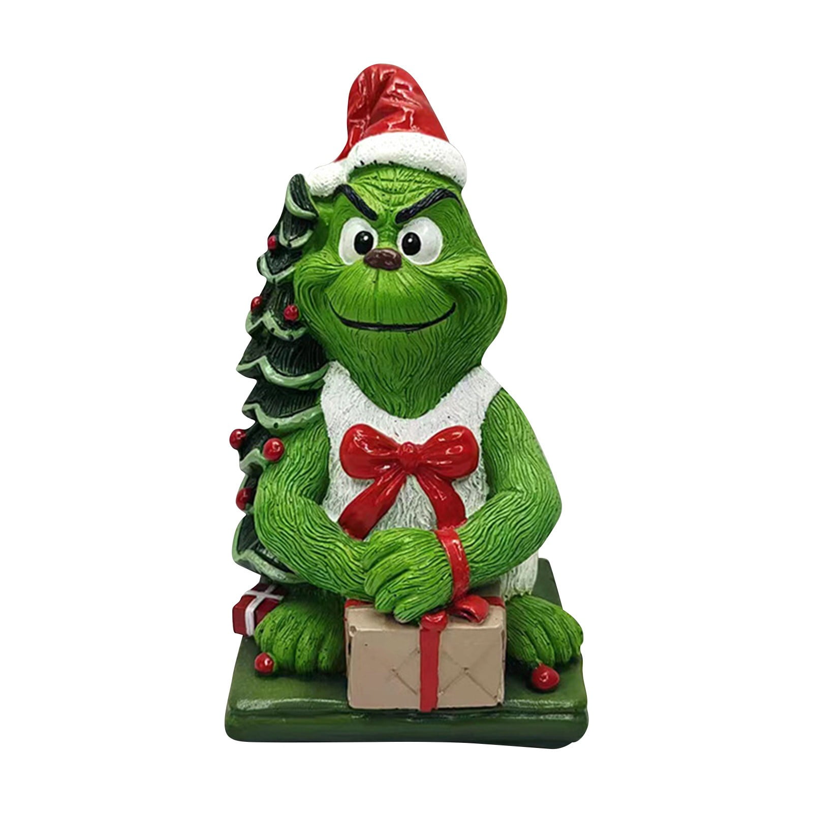 DJKDJL The Grinch Desktop Decor 5.1 In Realistic Grinch Resin Statue ...