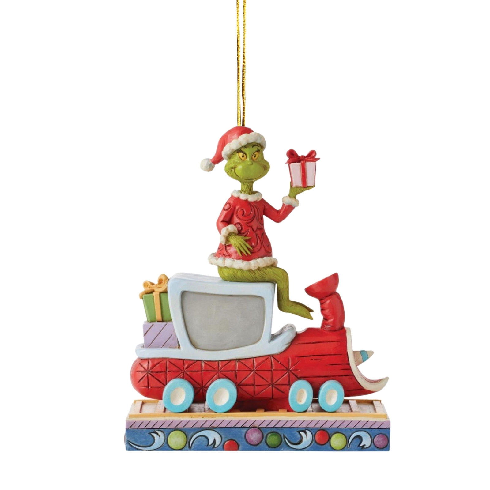DJKDJL The Grinch Hanging Decor, Colorful Winter Handing Pendant ...