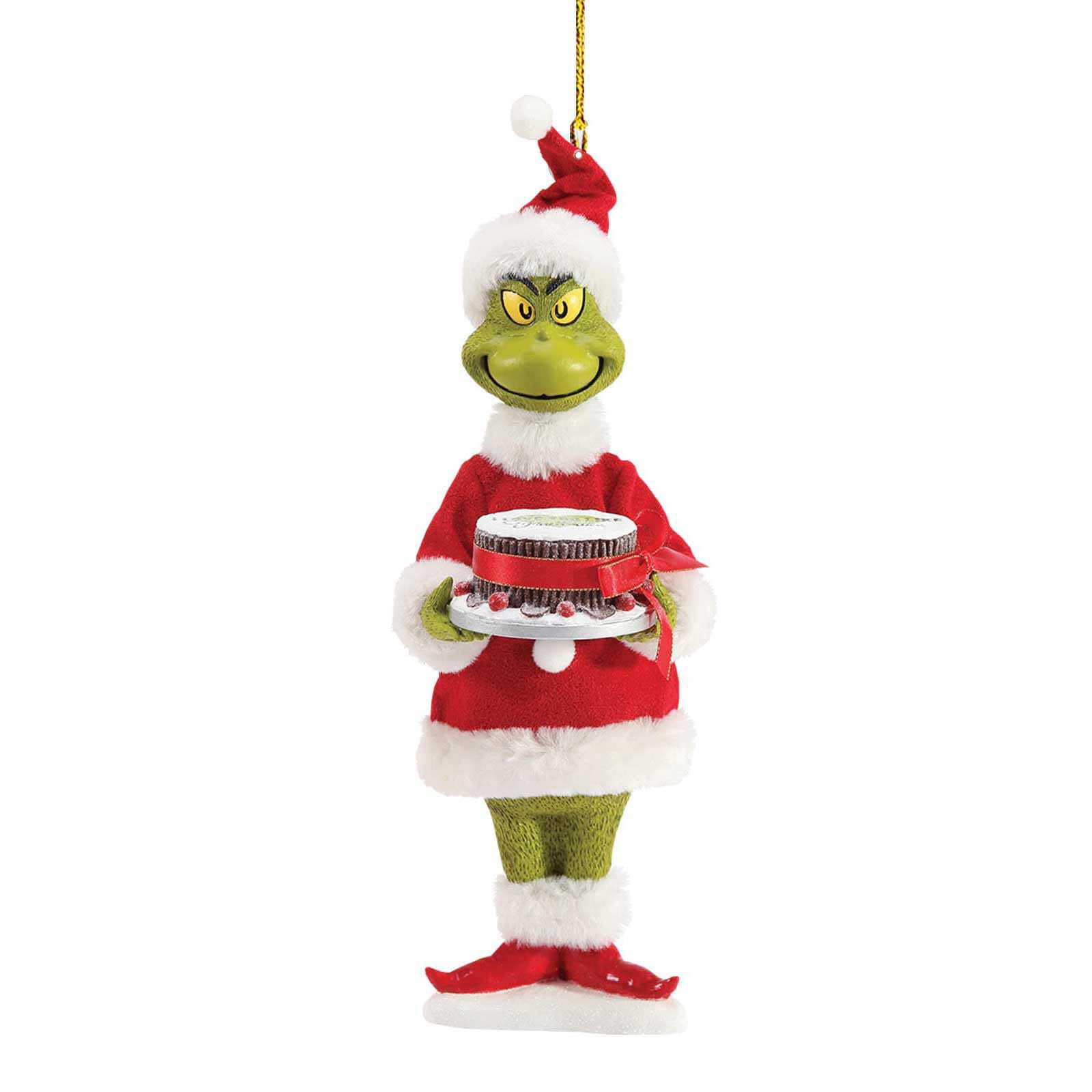 DJKDJL The Grinch Hanging Decor, Detail-oriented Winter Handing Pendant ...