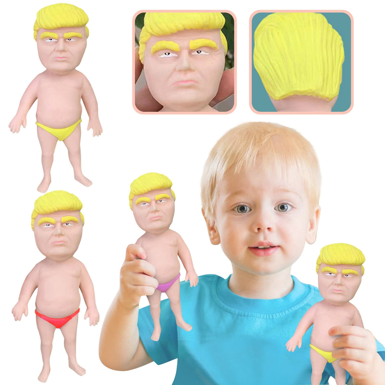 DJKDJL Trump Doll 7 In Pressure Release Toys Trump Decorations Perfect ...