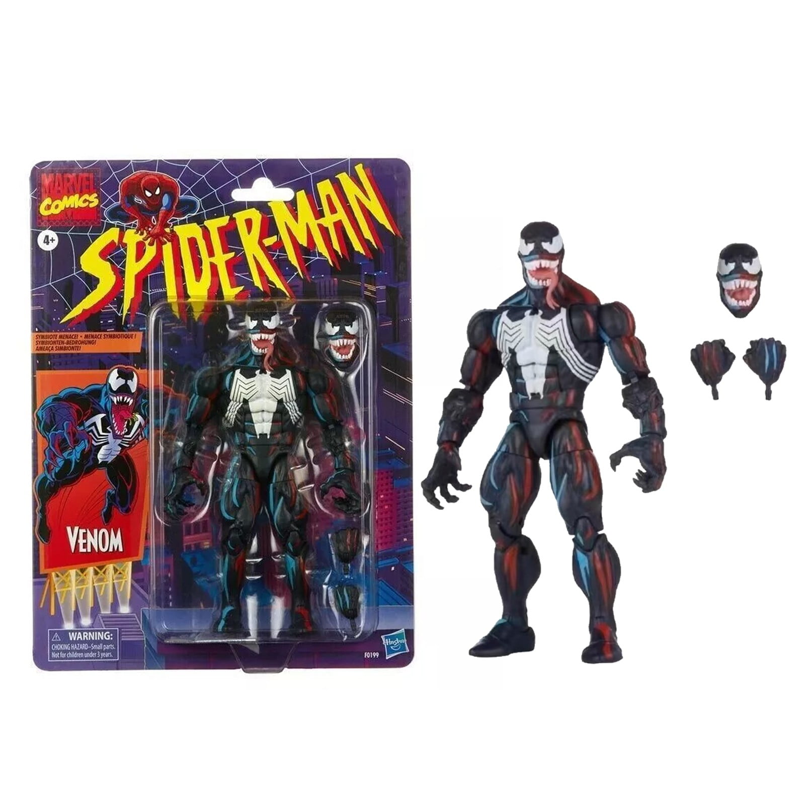 DJKDJL Venom Action Figures Articulated Hand Operated Model Ornaments ...