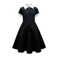 Wednesday Costume for Kids Girls Addams Family Costumes Halloween ...