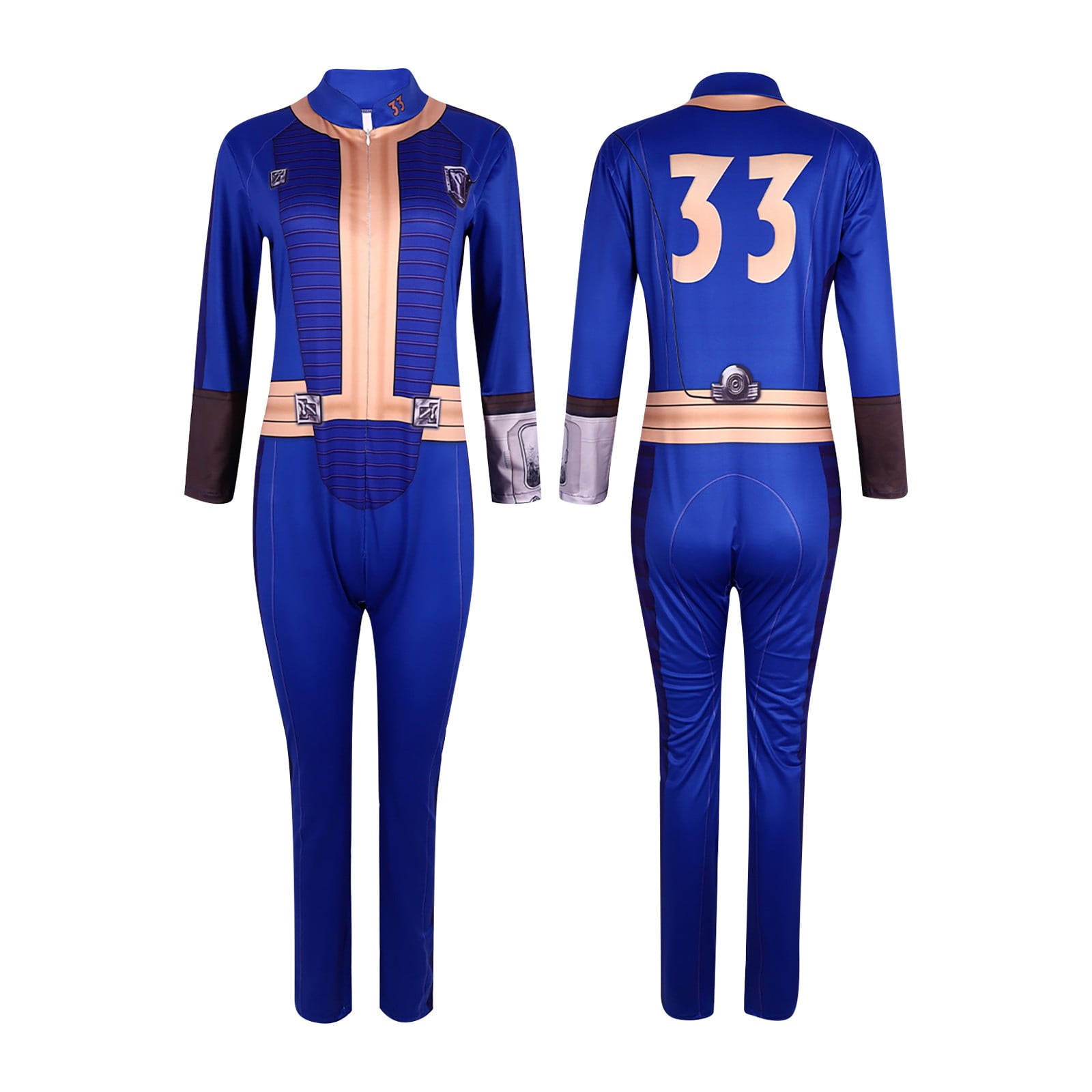 Djkdjl Women Fallout Cosplay Costumes Fantastic Fancy Dressing Up Lucy