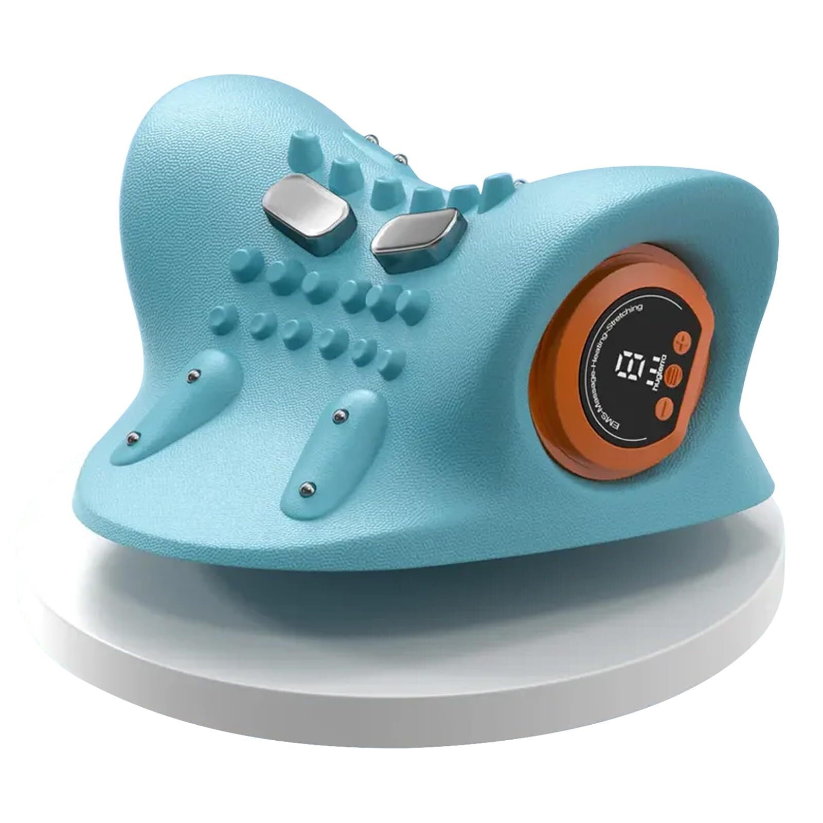 DJM Neck Massager, Masajeador de Cuello, 3 Mode Electric Neck and Shoulder Relaxation Pillow ...