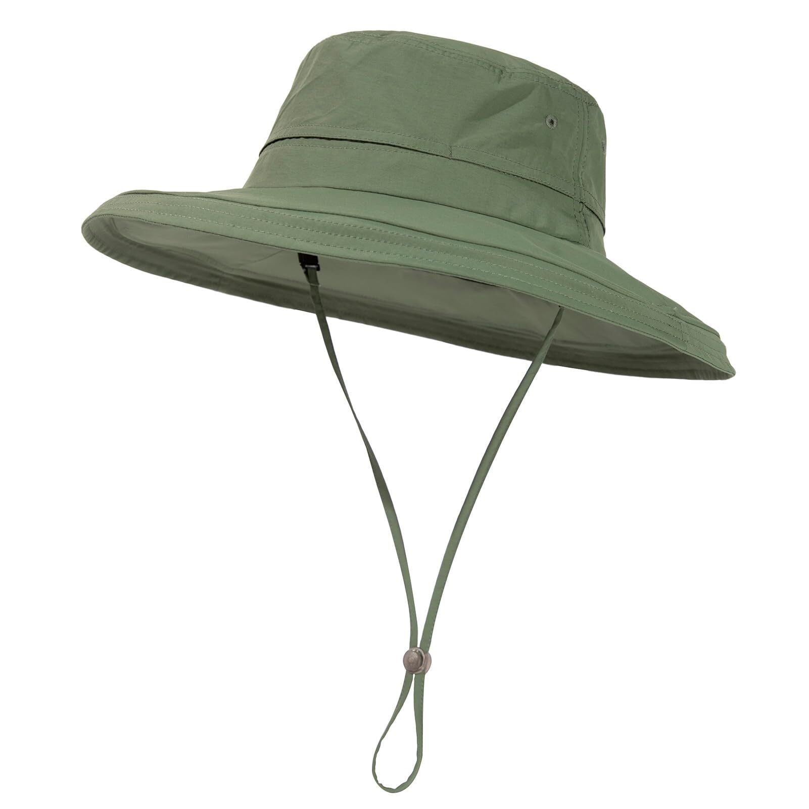 DJM Waterproof Sun Hat for Women Wide Brim SPF 50 UV Protection with ...