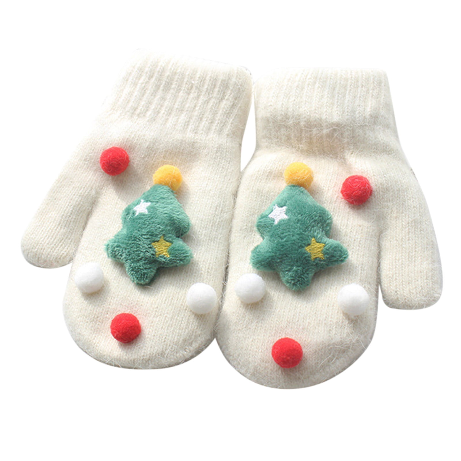 DJN Under $5 Elf Gloves Christmas Touchscreen Gloves for Women Men ...