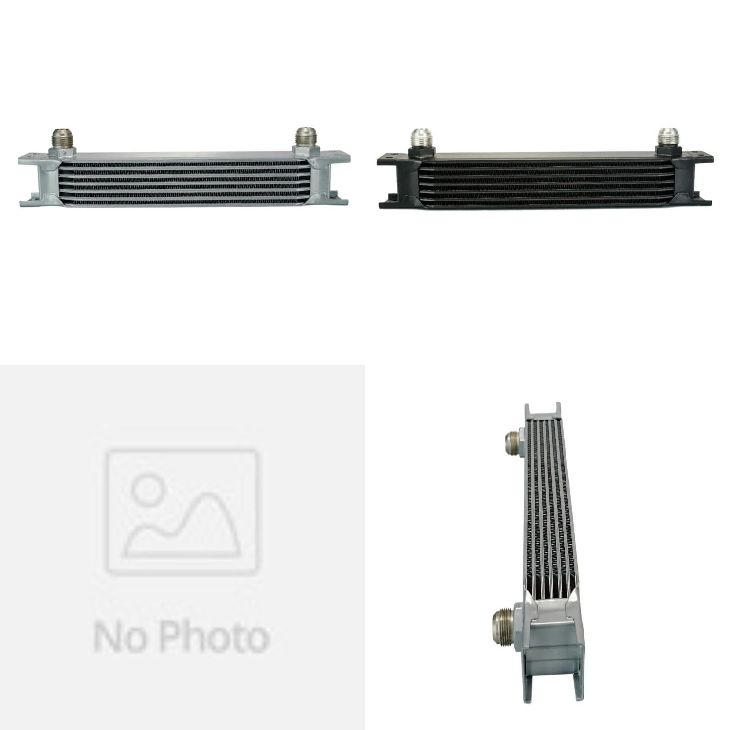 DJNRUI Aluminum Oil Cooler Engine Transmission British Type Oil Cooler ...