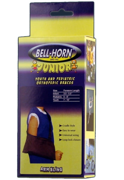 DJO Bell-Horn Junior Arm Sling - Youth fits forearm Circ. 7-10'' HSA ...