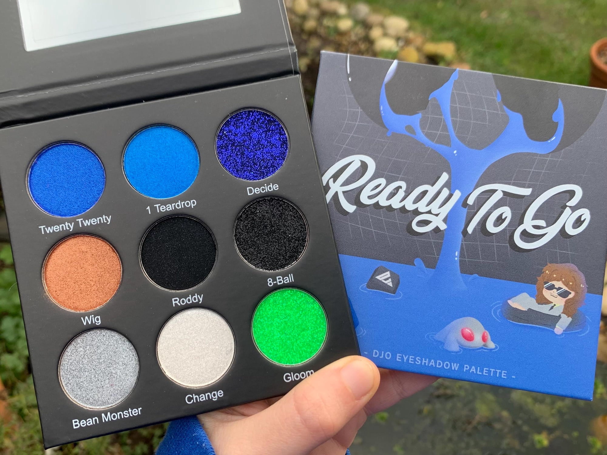 DJO Eyeshadow Palette Joe Keery inspired makeup Decide album art ...