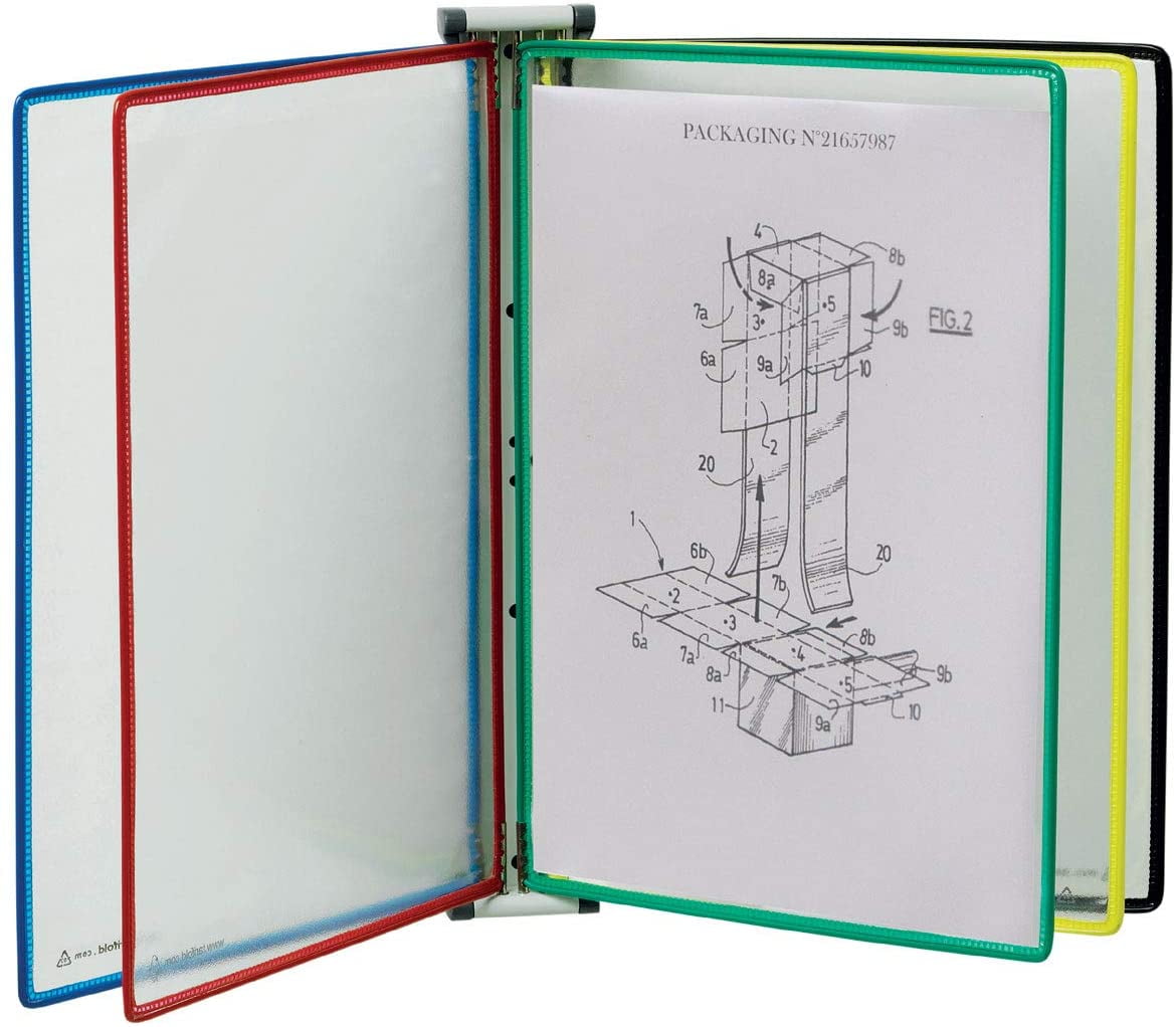DJOIS Wall Mount Reference & Display System - Durable Steel Wire Frames ...