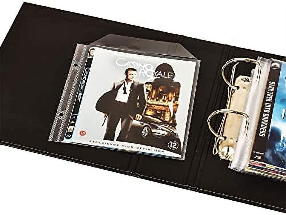 DJOIS byBlu-ray Storage Bundle – 50 Protective Sleeves with 2 Blu-ray ...