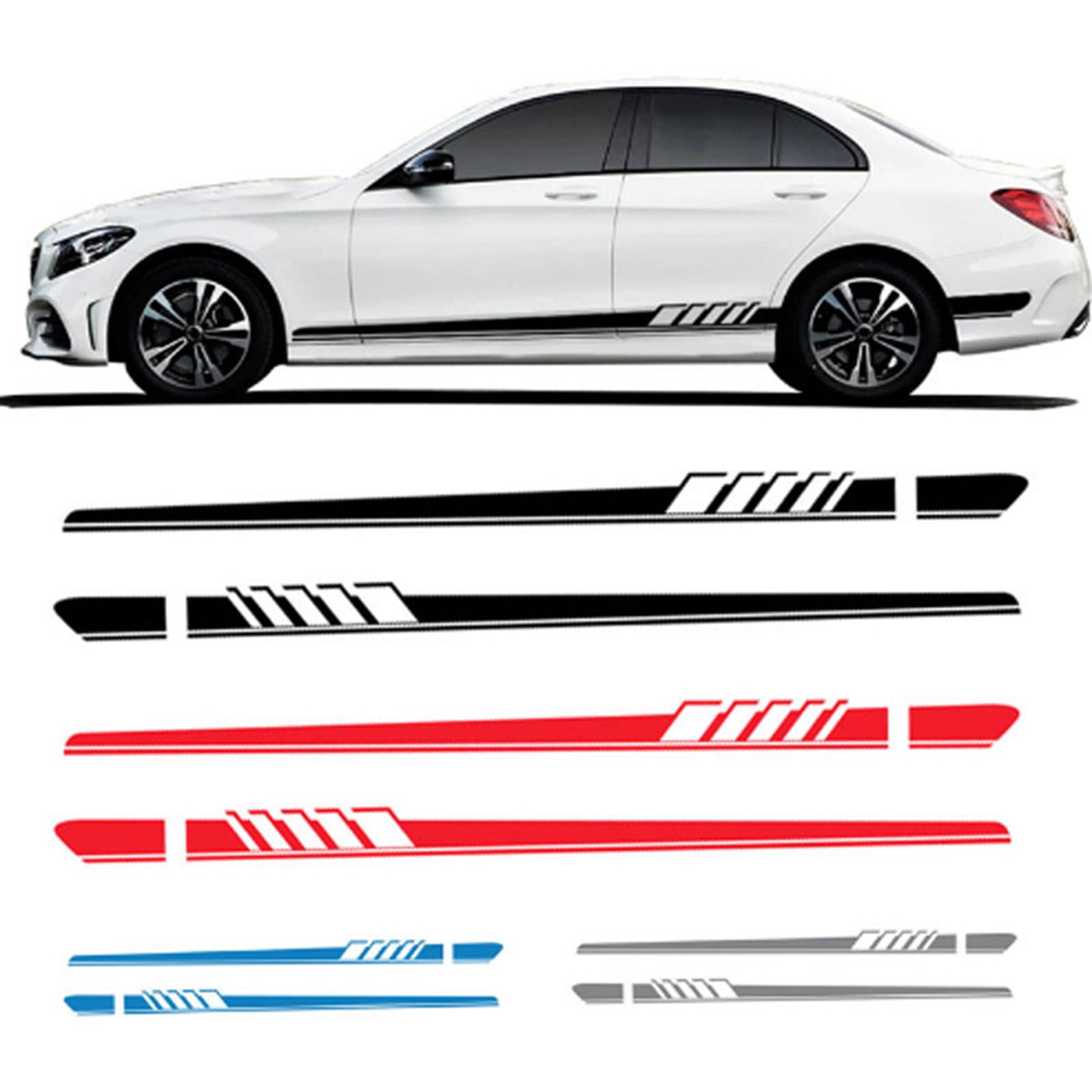 DJZ 1 Pair Car Side Sticker - Waterproof DIY - Exquisite Car Side ...