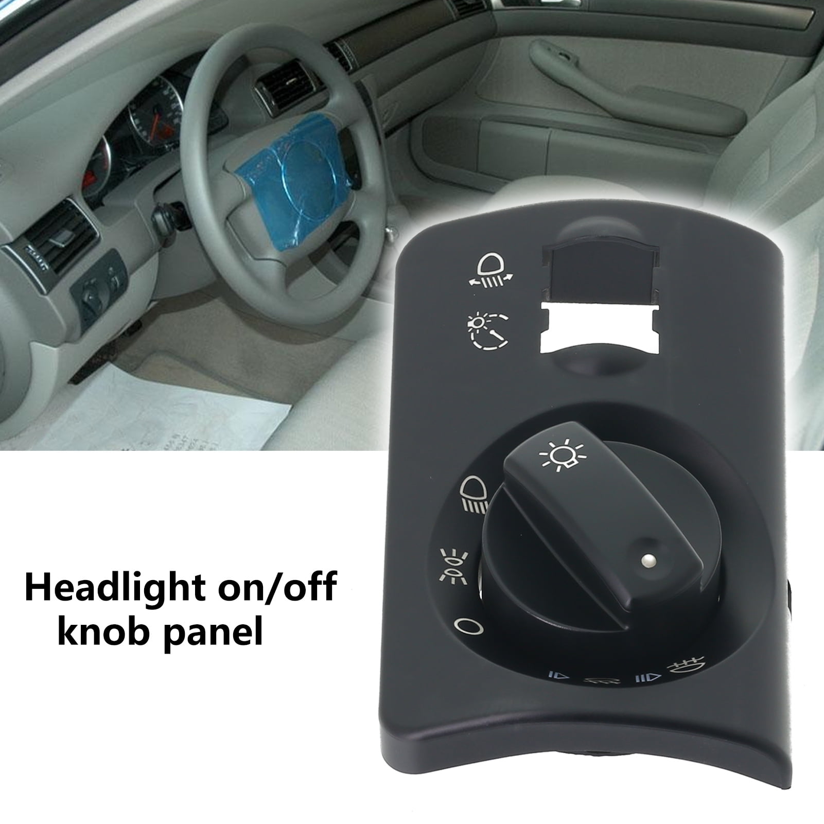 DJZ 2Pcs Car Headlight Switch Panel Direct Replacement Headlamp Switch ...